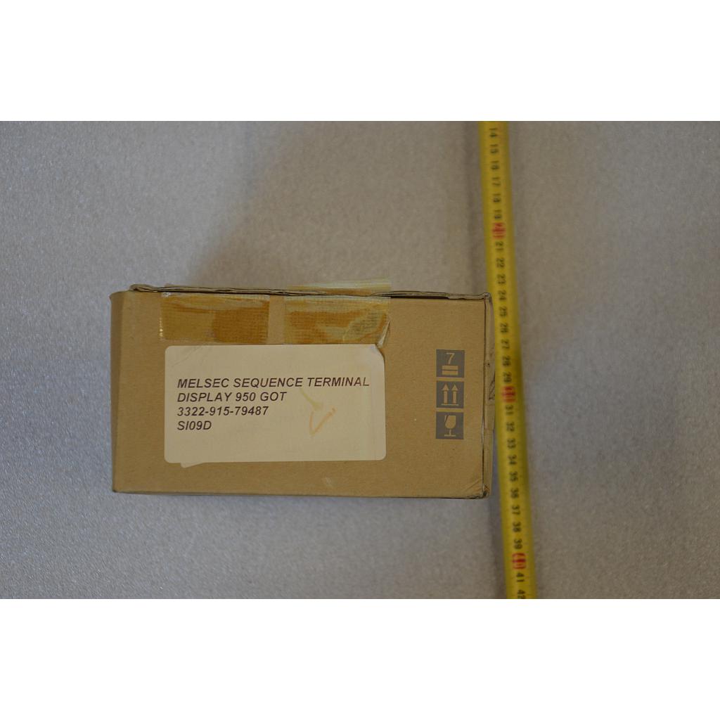 MELSEC SEQUENCE TERMINAL DISPLAY 950 GOT- SOS Ascent'tec